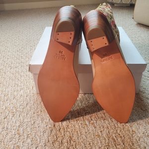Anthropologie | Shoes | Momo New York Embroidered Western Boots X Bhldn ...